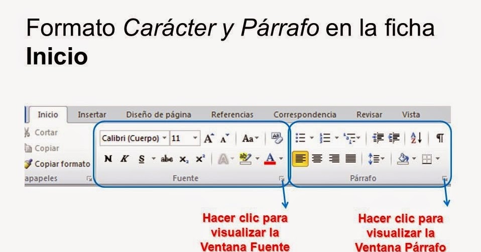 2. Atributos de Fuentes y de Párrafo | Microsoft Office Specialist WORD ...