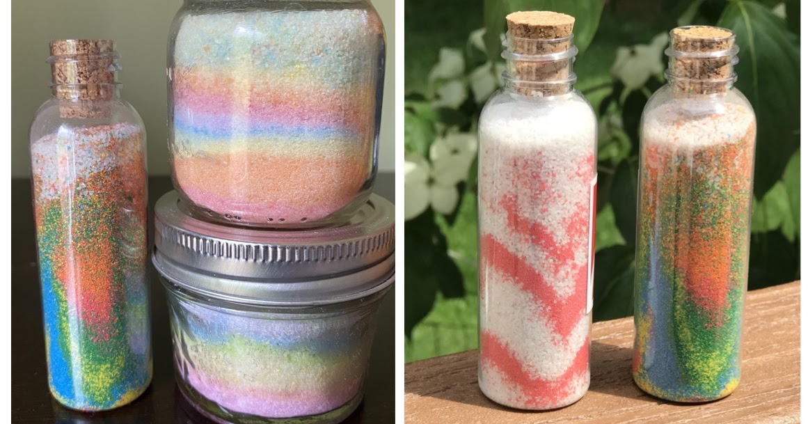 Make Your Own Chalk Sand Art : DIY Tutorial | The Jersey Momma