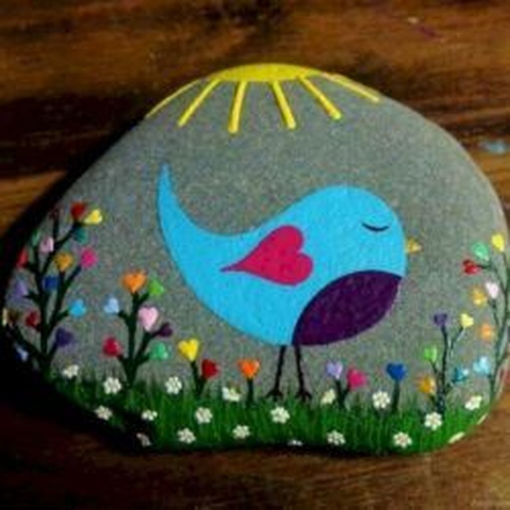 ️ 47 Top Painted DIY Rocks Creative Ideas To Decorate Your Home | ARA HOME