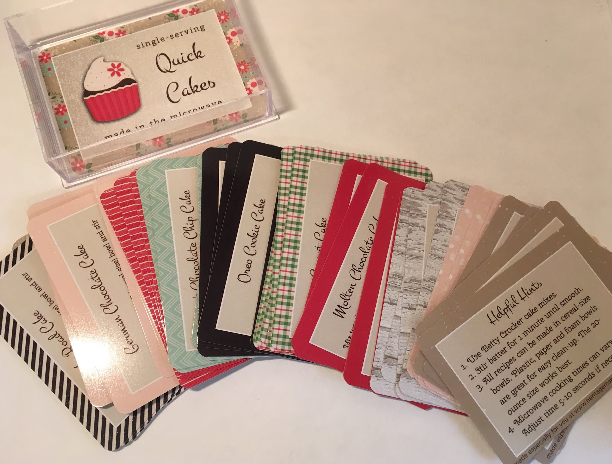 Easy Pantry Recipes: Quick Cakes Recipes (with cute DIY recipe cards ...