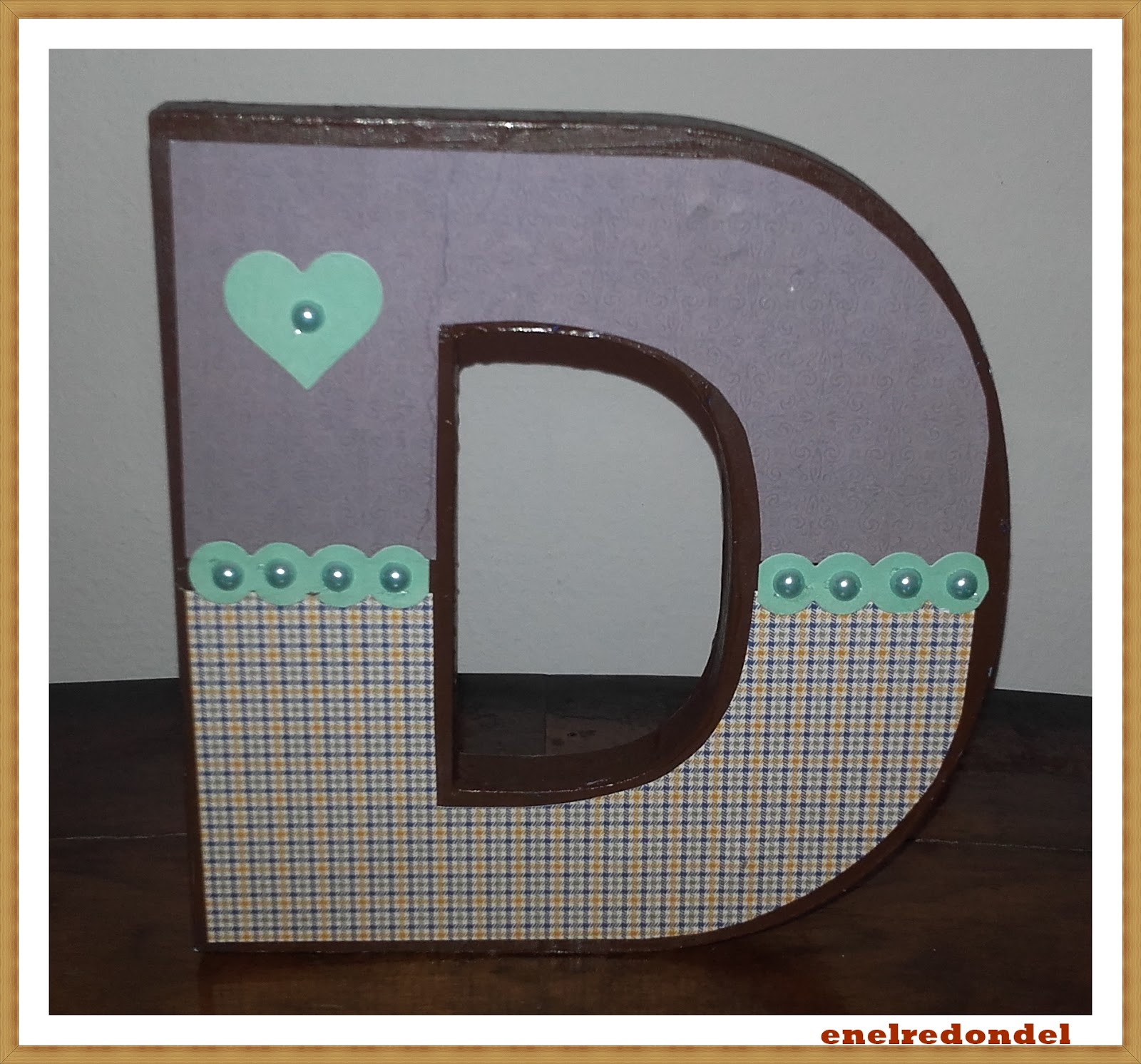 Crear para no pensar: Letras decoradas