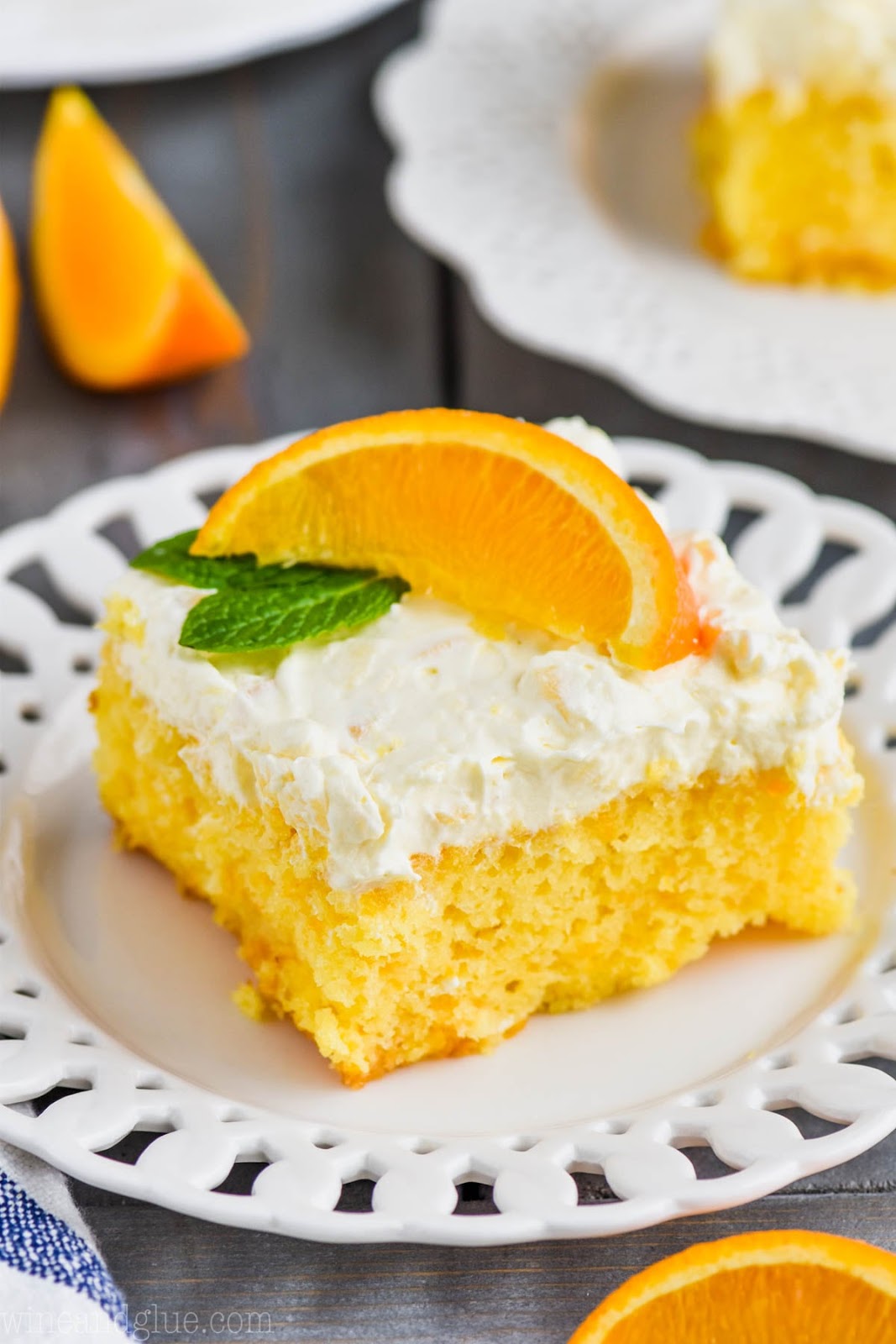 Mandarin Orange Cake #cake #delicious