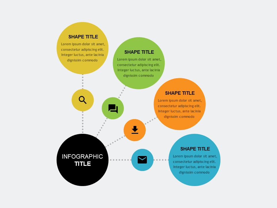 Linked Sub Items PowerPoint Templates - PowerPoint Free