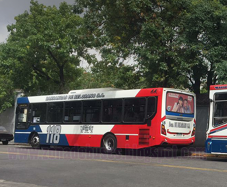Colectibus - Zona de Buses: LINEA 118