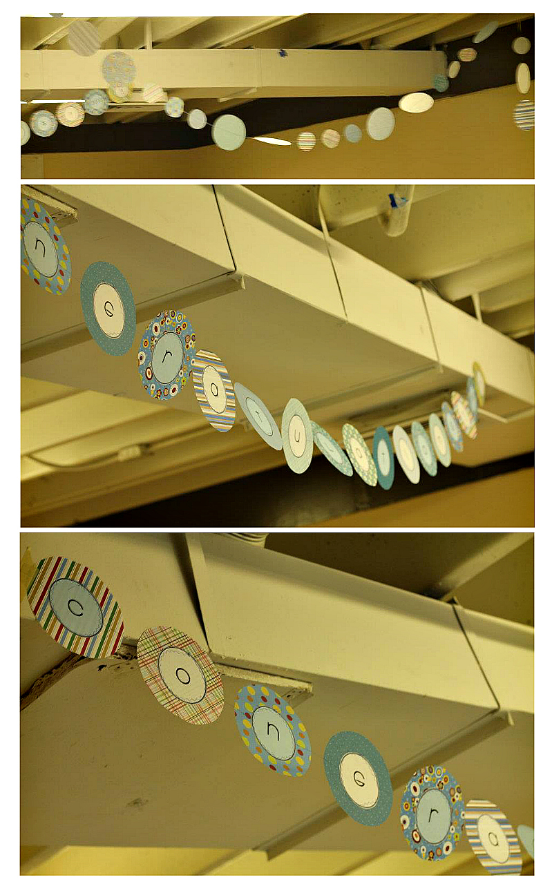 DIY Sewing Congratulations Sign!