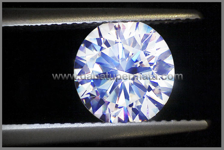 Batu Permata Sparkling DIAMOND Moissanite Coated - DM 031