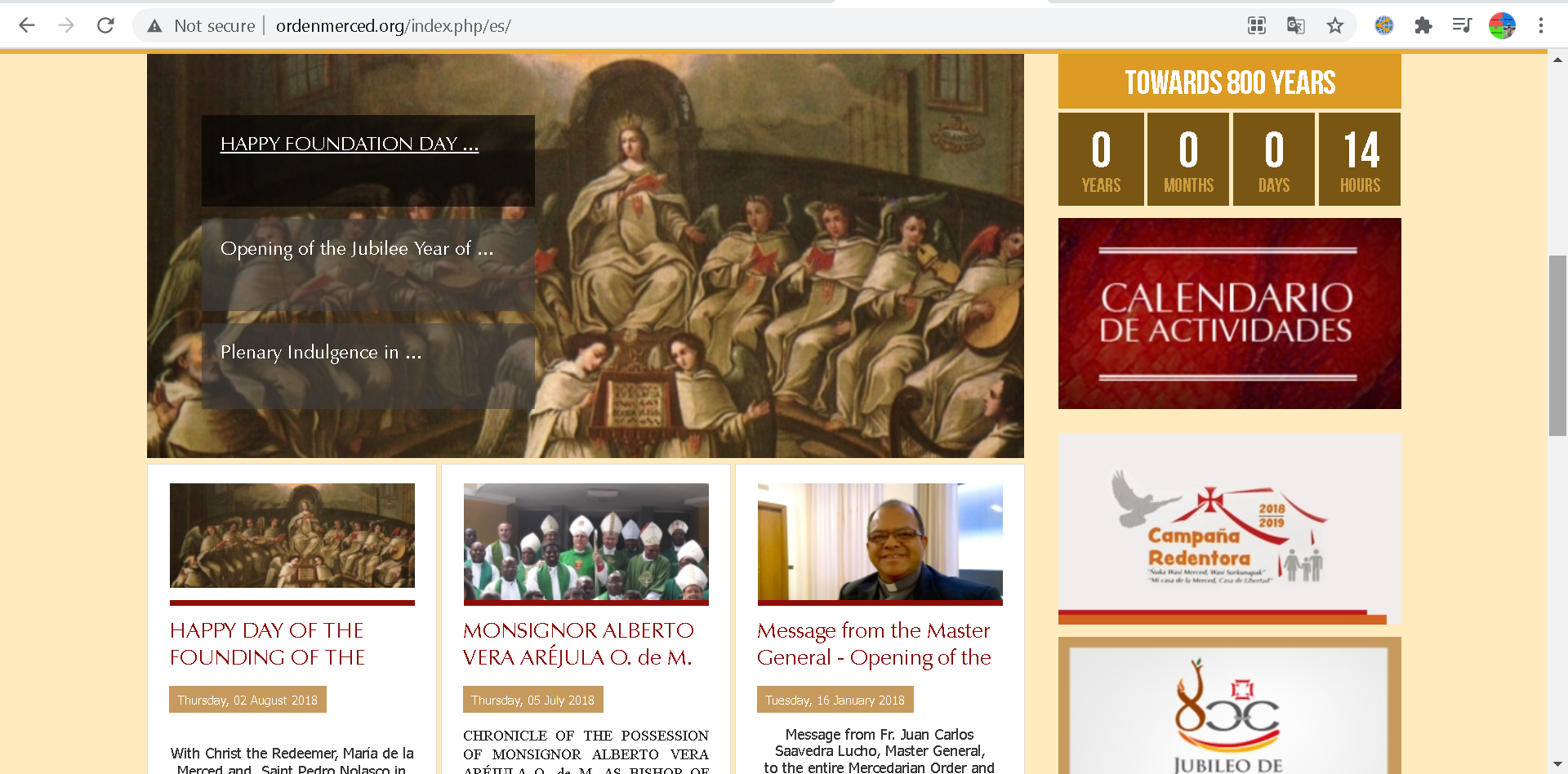 Mendicant Orders (Catholic) 2021