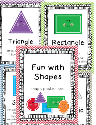 Teaching is Colorful: Stupendous Shapes (freebie!)