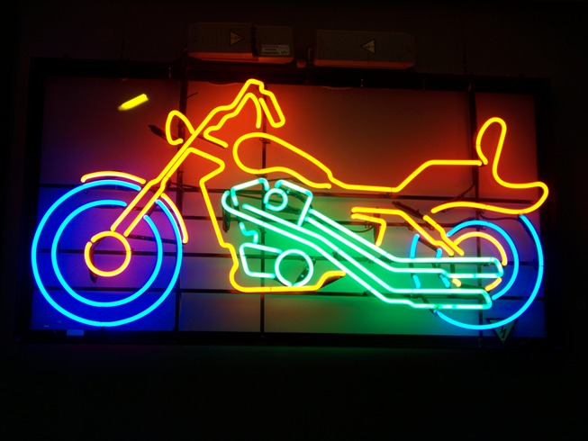 Wiki Neon Sign Blog: Motorcycle Neon Sign - Good for Bike Store