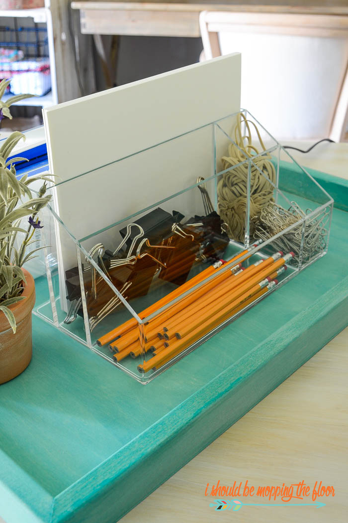 DIY Mobile Printer Station | i should be mopping the floor