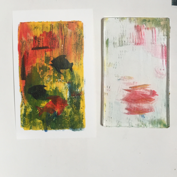 Monotypes & Monoprints with Gelli Plates