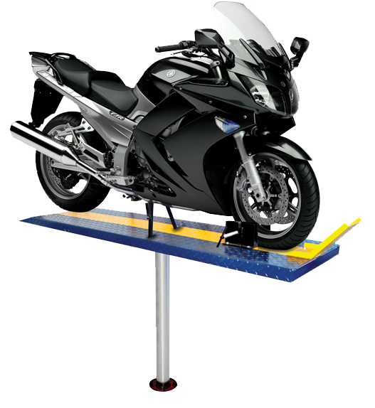 Single Post Lift Motorcycle ~ Multi Gemilang