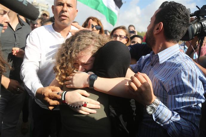 Ahed al-Tamimi…icon of Palestinian resistance released from Israeli prison