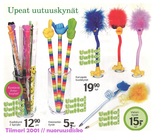 Nuoruusdisko: Tiimari - tilpehööritaivas!