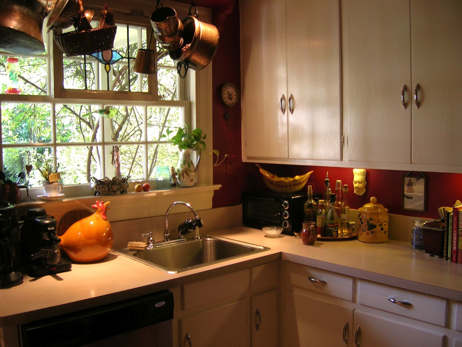 Donna's Art at Mourning Dove Cottage: Painting the kitchen