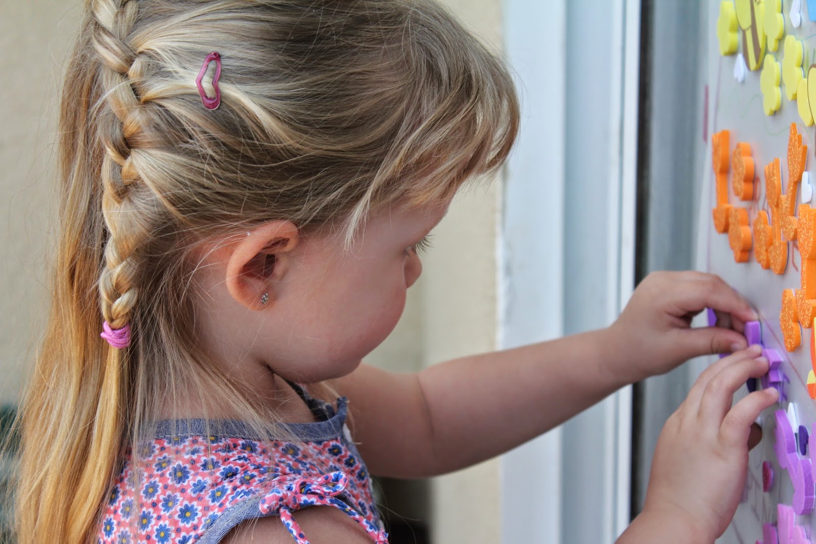 Little Sign, and More: Easter Egg Color-Sorting Collage