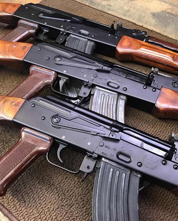 Three Russian AKs - Customer Builds