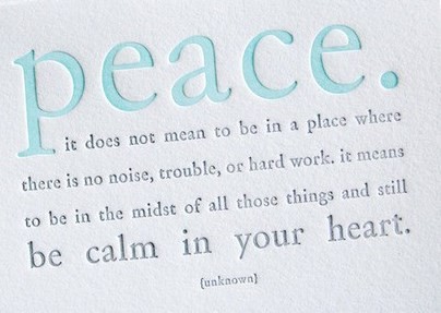 What is the opposite of peace - famenaw