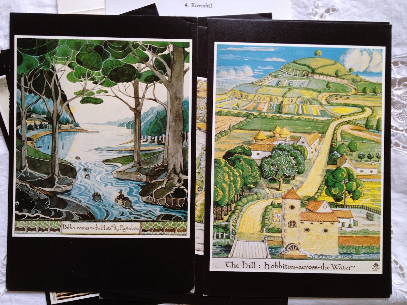 Tolkien Cards original 1975 series – art by JRR Tolkien! – The Solitary ...