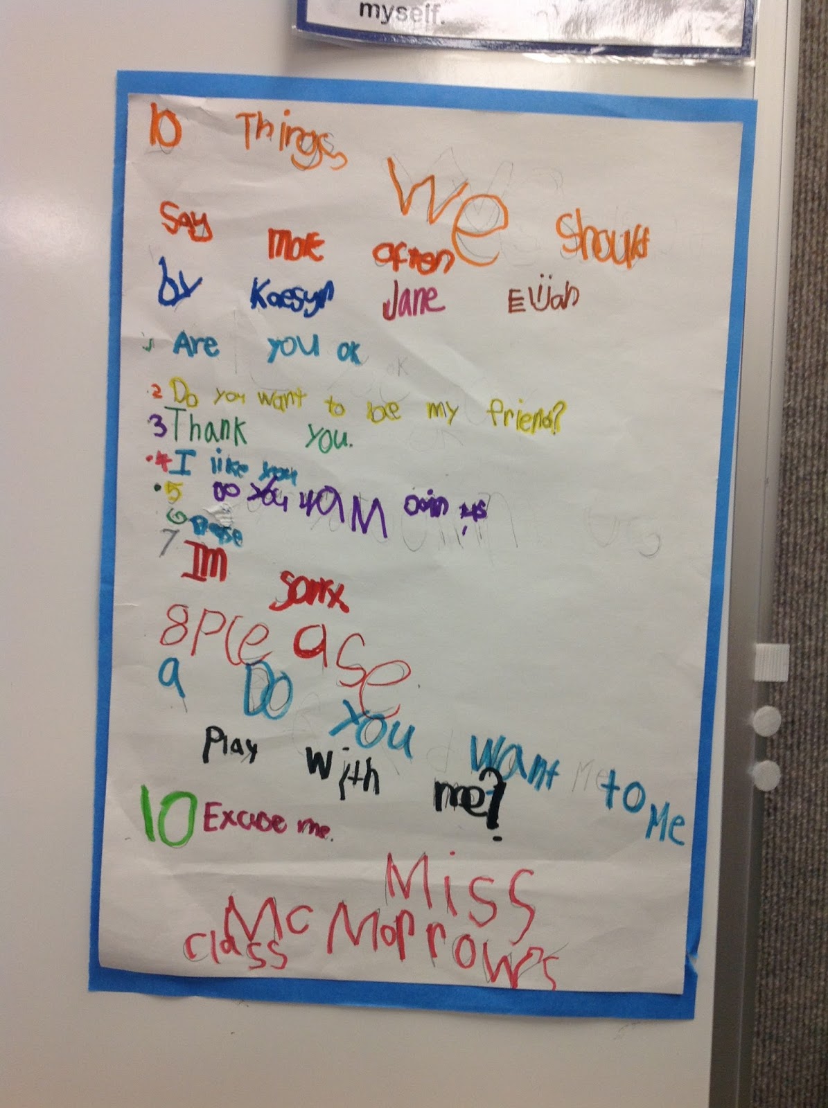 Forever in First: 20 Things We Should Say More Often