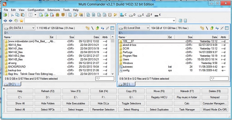 Manajemen File dengan Multi Commander - Tips Komputer
