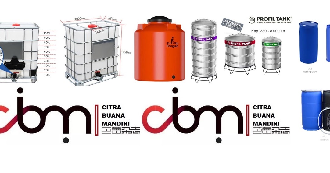 Distributor Tangki Air IBC Container