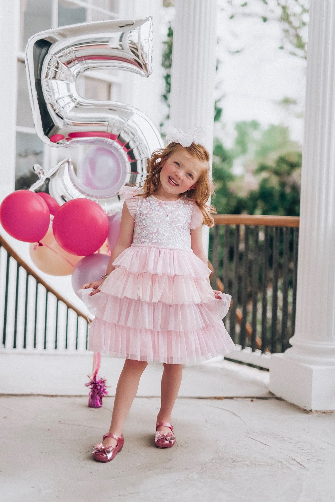 Happy 5th Birthday For Little Girl