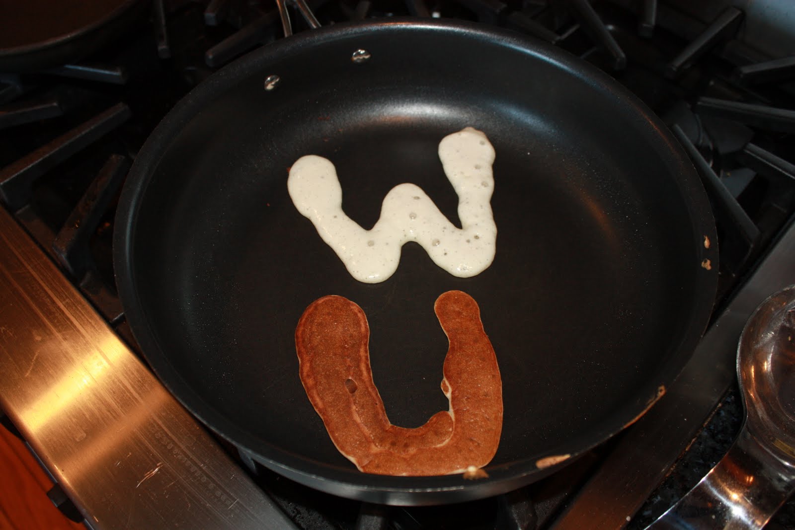 McGuire Family: Letter Pancakes