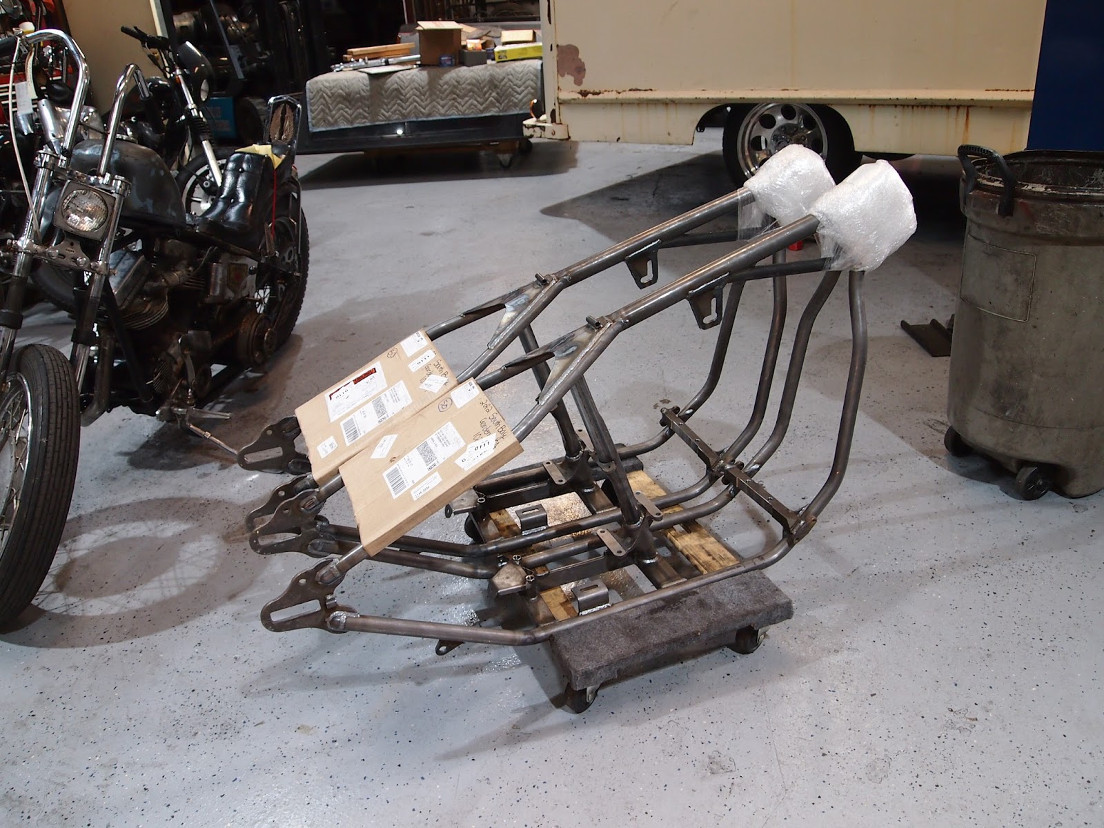 South Bay Street Machines: Paughco S128 Wishbone Frame