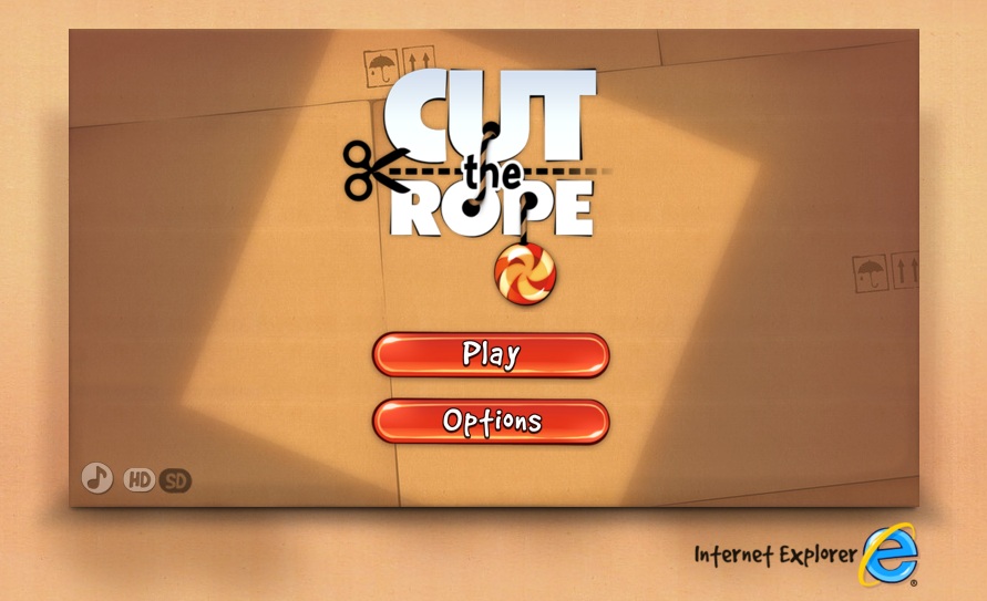 Cut the Rope is now playable online in HTML 5!