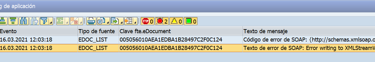 Sapera dicharachera: Código de error de SOAP: {http://schemas.xmlsoap ...