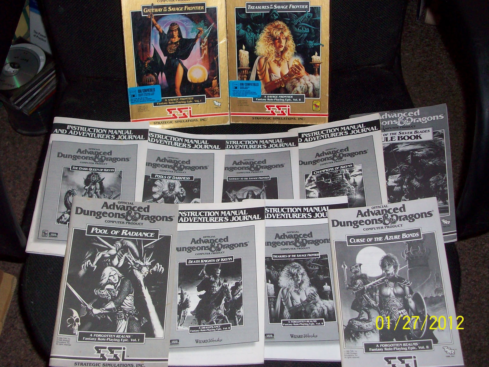 THE DUNGEON MASTER'S REALM: GOLD BOX GAMES: A QUICK NOTE