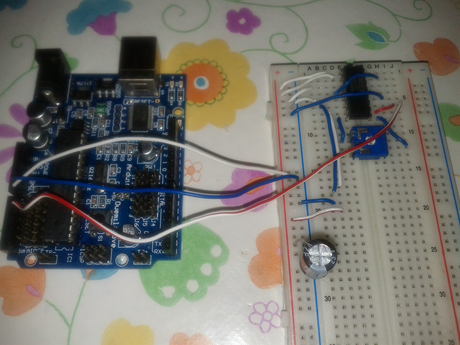 DHOB: Instrumentation Amplifier (INA125P) per Arduino e cella di carico