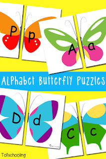 Free Spring Alphabet Puzzle | Totschooling - Toddler, Preschool ...