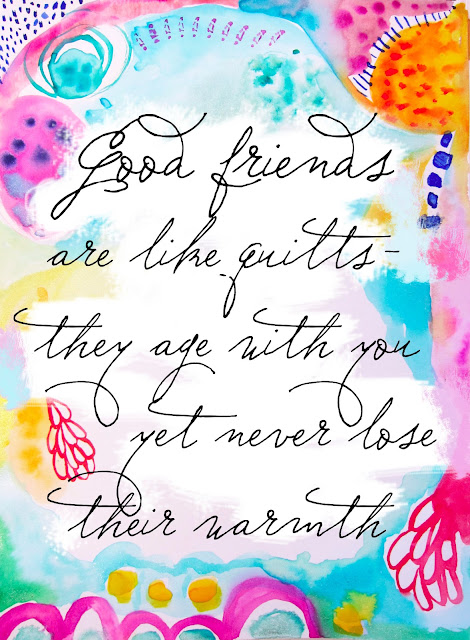 Color this Quote: Digital Hybrid Art Journal Page - Marcia Beckett