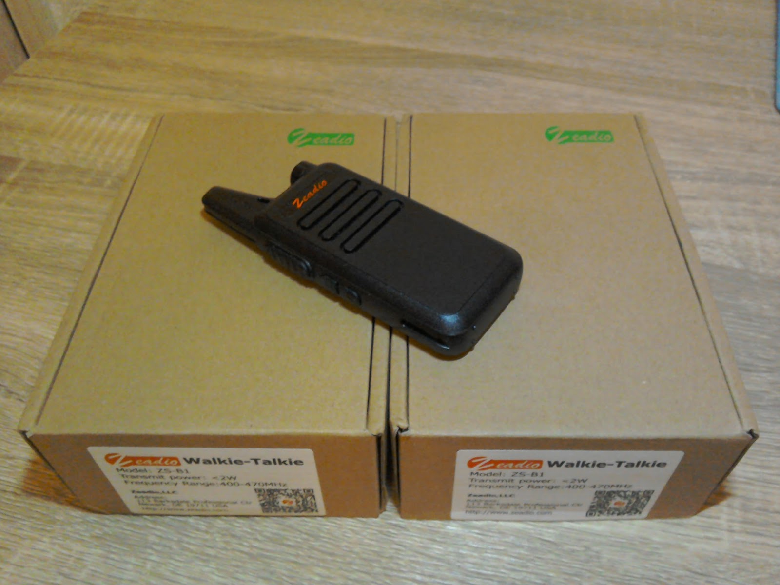 Mr. Aphoristic: WLN KD-C1 / Zeadio ZS-B1 UHF Transceiver Review