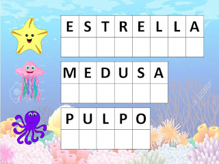 EL BLOG DE EDUCACION INFANTIL: VOCABULARIO DEL MAR