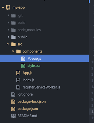 Create Simple Popup Example In React Application | SKPTRICKS