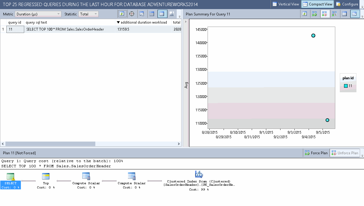 SQL Server Techniques: SQL Server 2016 Query Store