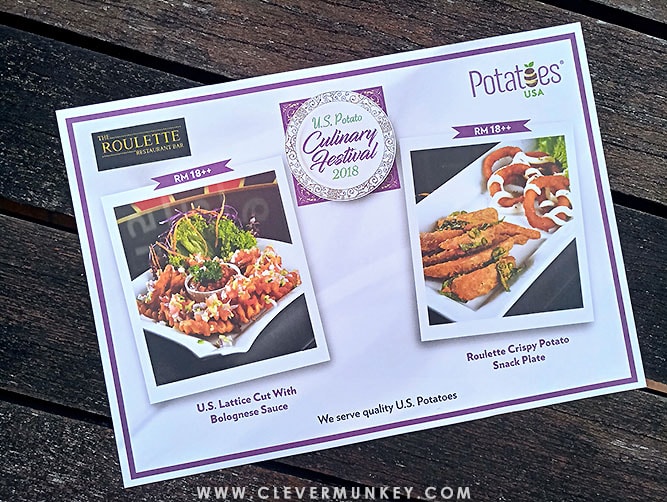 New Menu at The Roulette Restaurant Bar In Conjunction of The U.S ...