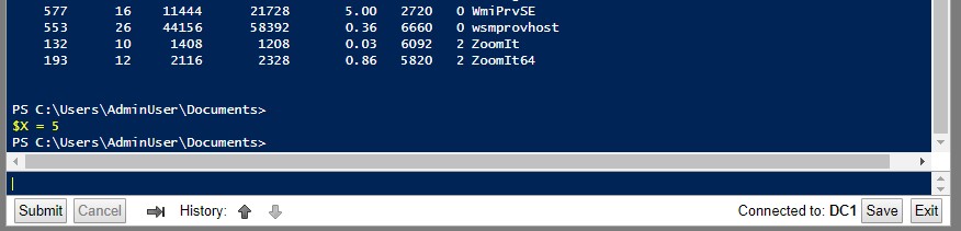 Disconnected PowerShell Web Access Sessions