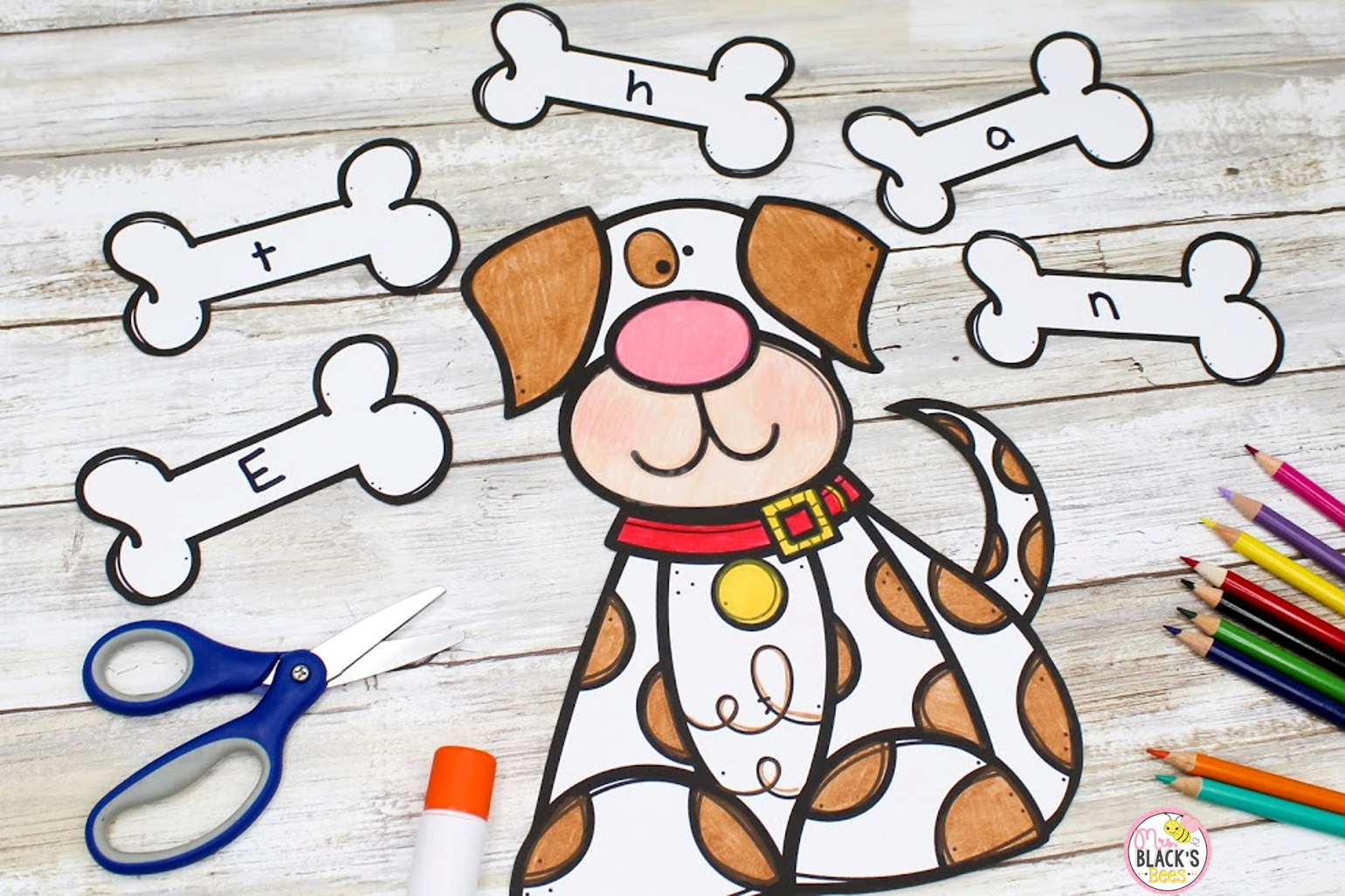 101st Day of School Name and Writing Crafts | Mrs. Black's Bees