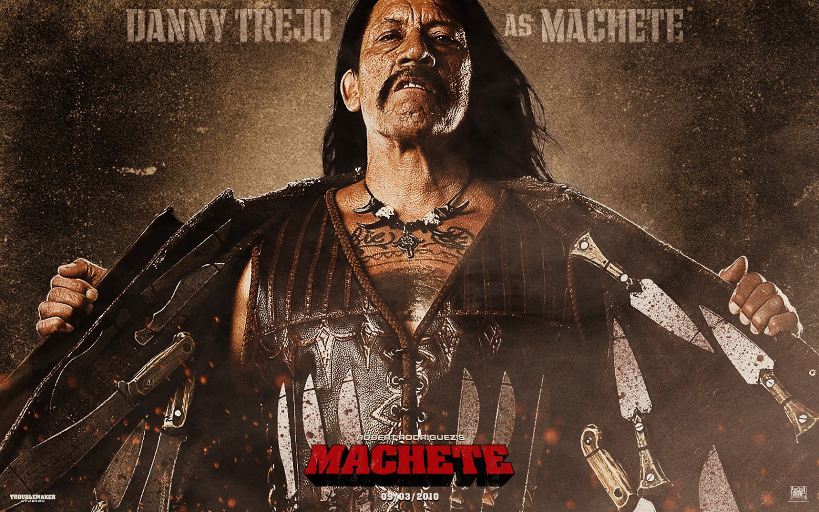 Galeria de promocionais estilosos de Machete! - DVD, sofá e pipoca