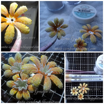 Anita 's Warme Groetjes: Tussen-doortje met de ECD Florals