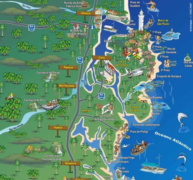 Eustáquio Tolentino Espinosa: 2806 - A magnífica Península de Maraú