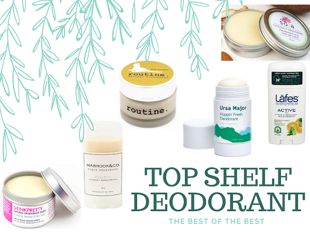 Top Shelf Deodorant: Current 2020 Favourites - Naturalla Beauty