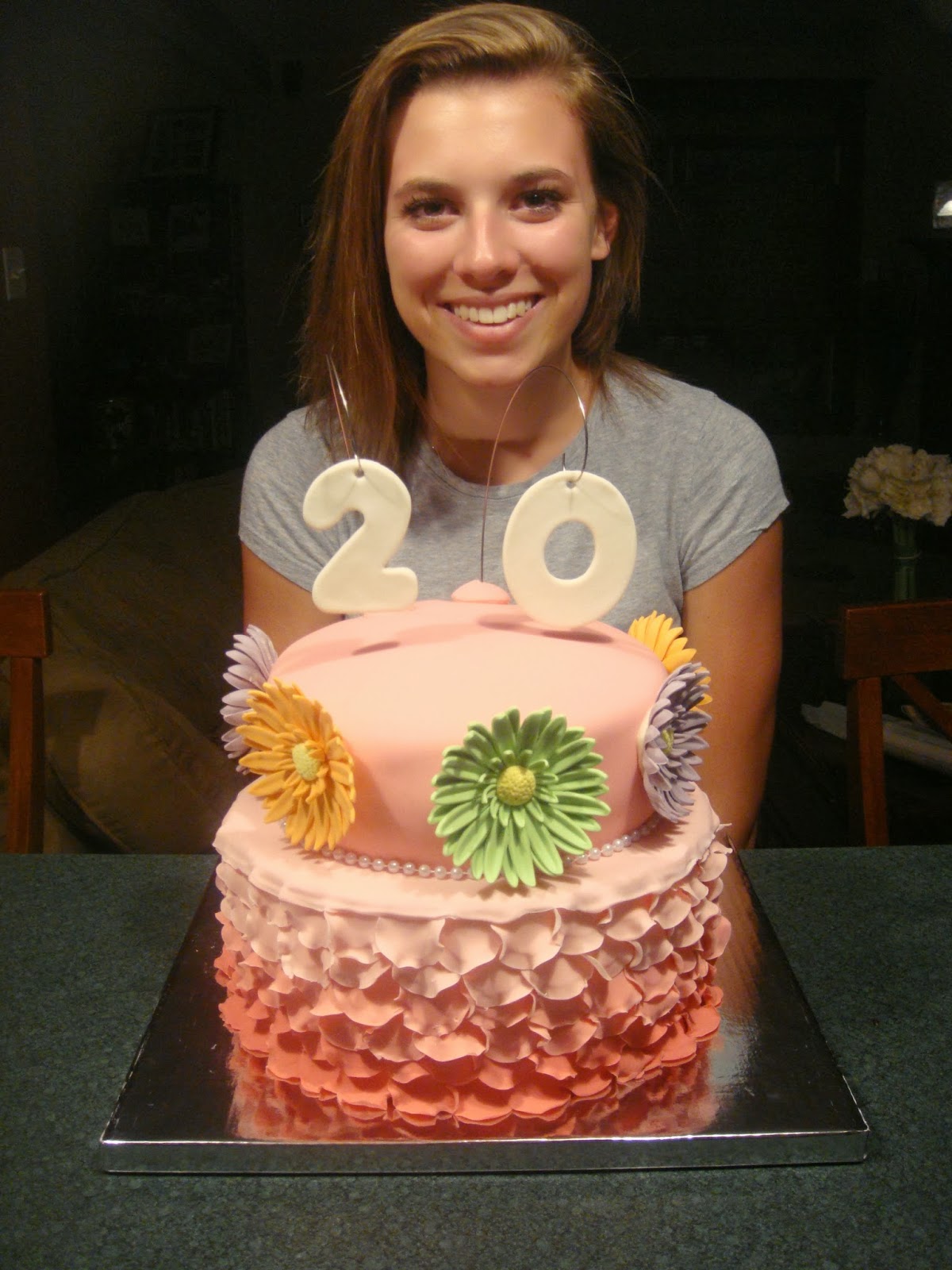 Cakes By LAM Designs: Katie's 20th Birthday Cake