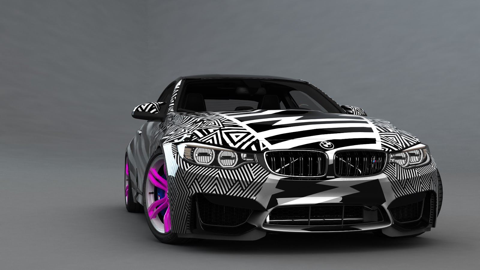 Lucian Paine Design: BMW M4 JP Performance "Get Dazzle"-Design