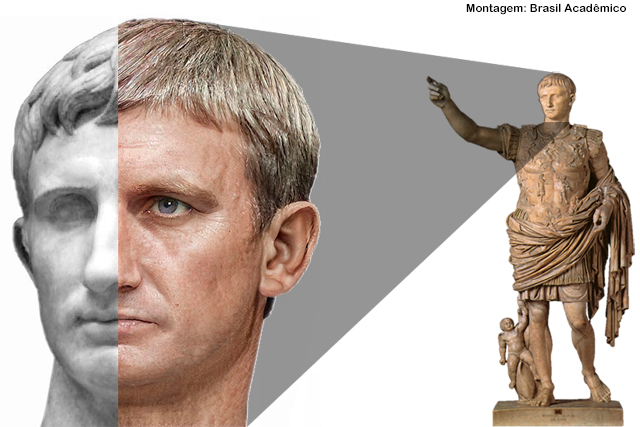 Fotos realistas dos imperadores romanos geradas por IA